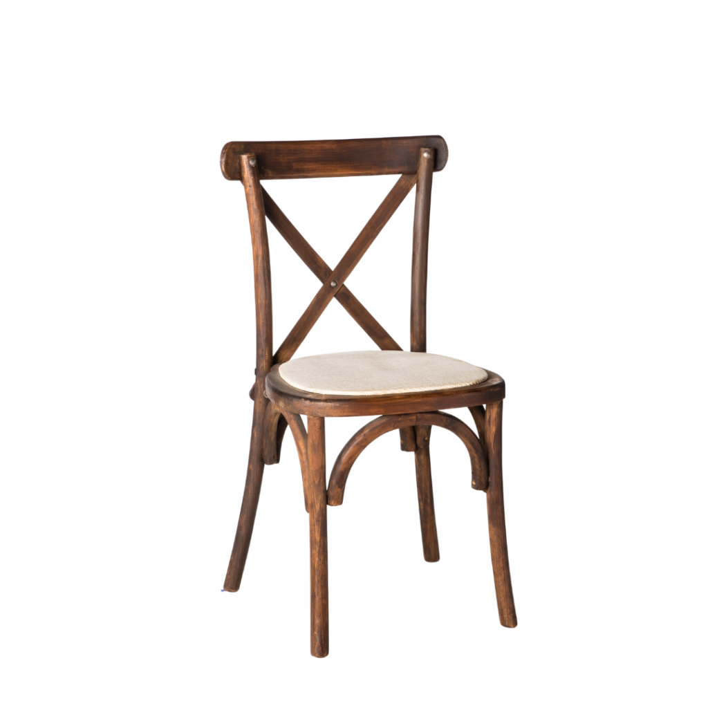 Silla Crossback Nogal - Eventos 99